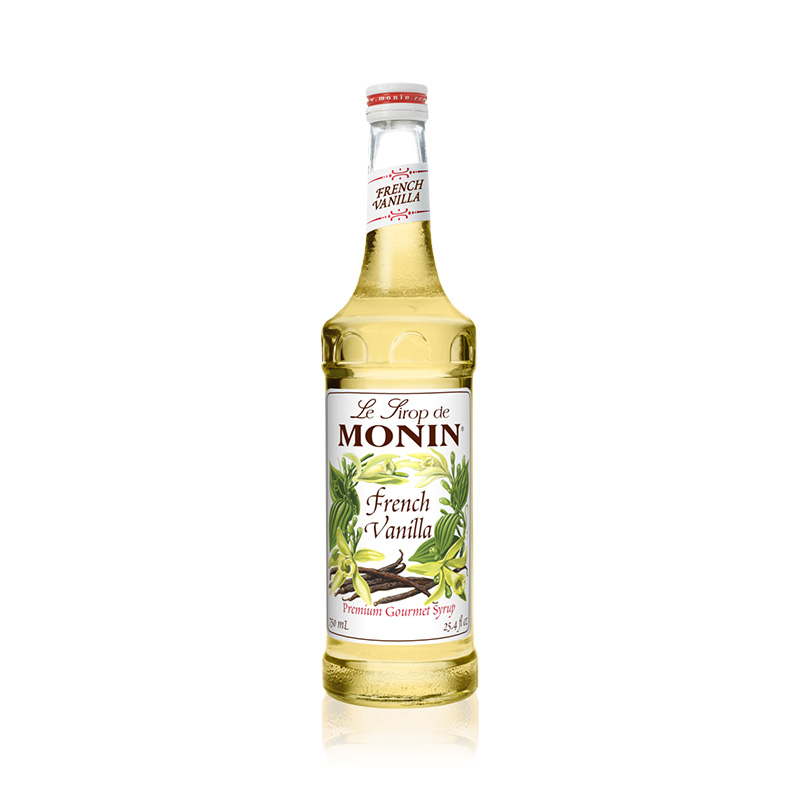 MONIN PremiumVainilla Francesacaja con 12 botellas de 750 ml - PARTIMAR